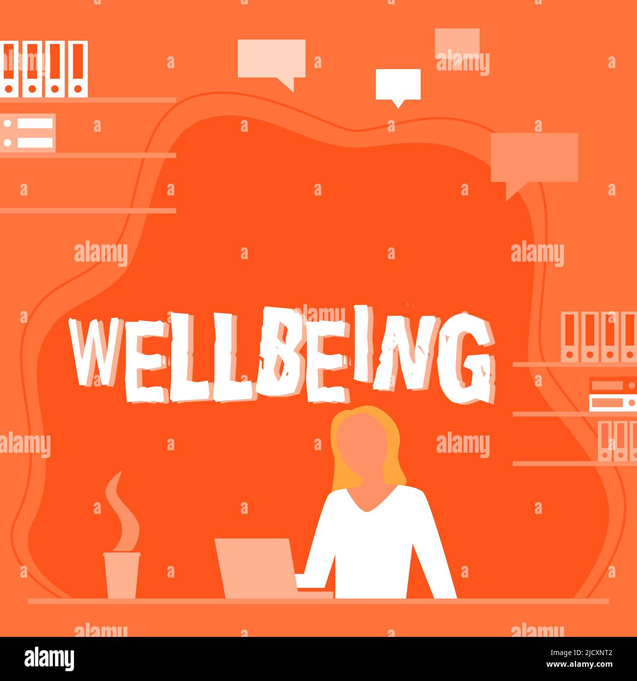 Conceptual display Wellbeing. Business idea A good or satisfactory ...