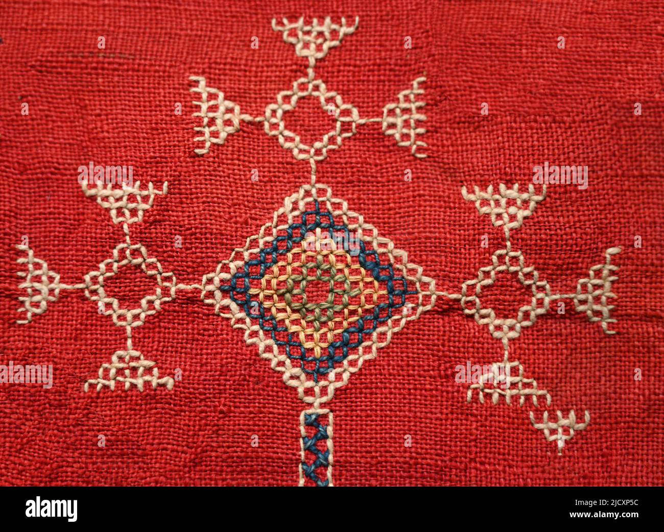 Antique Indian Tribal Textile Rajasthan Motif Embroidery Handmade ...