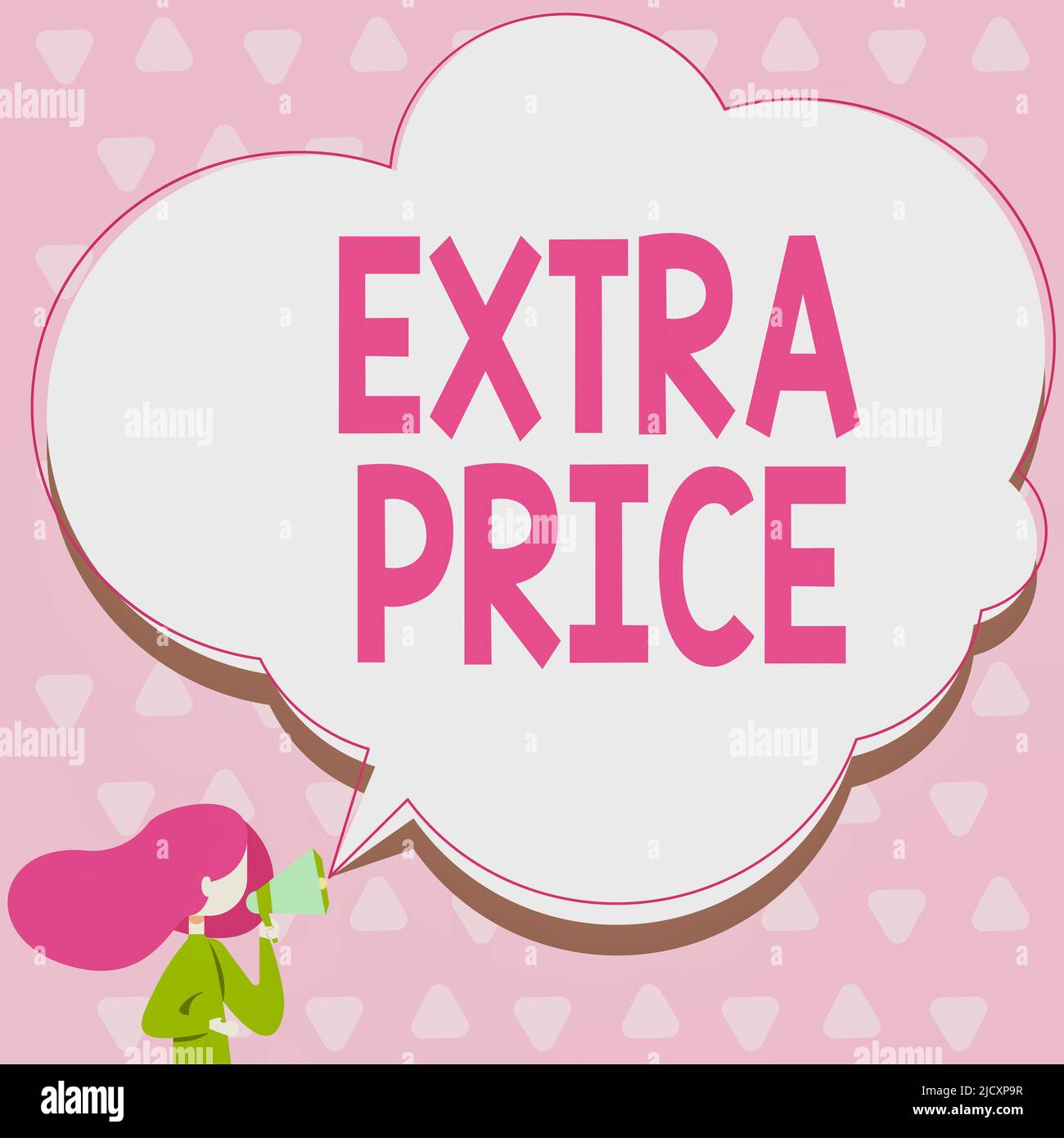 Sign displaying Extra Price. Business showcase extra price definition ...