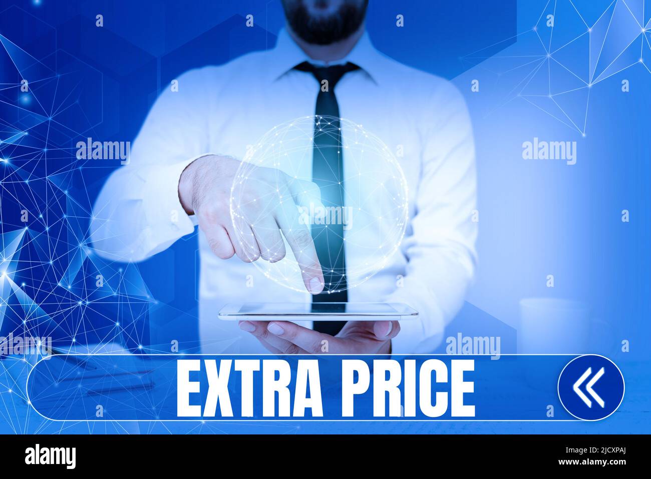 Handwriting text Extra Price. Business overview extra price definition ...