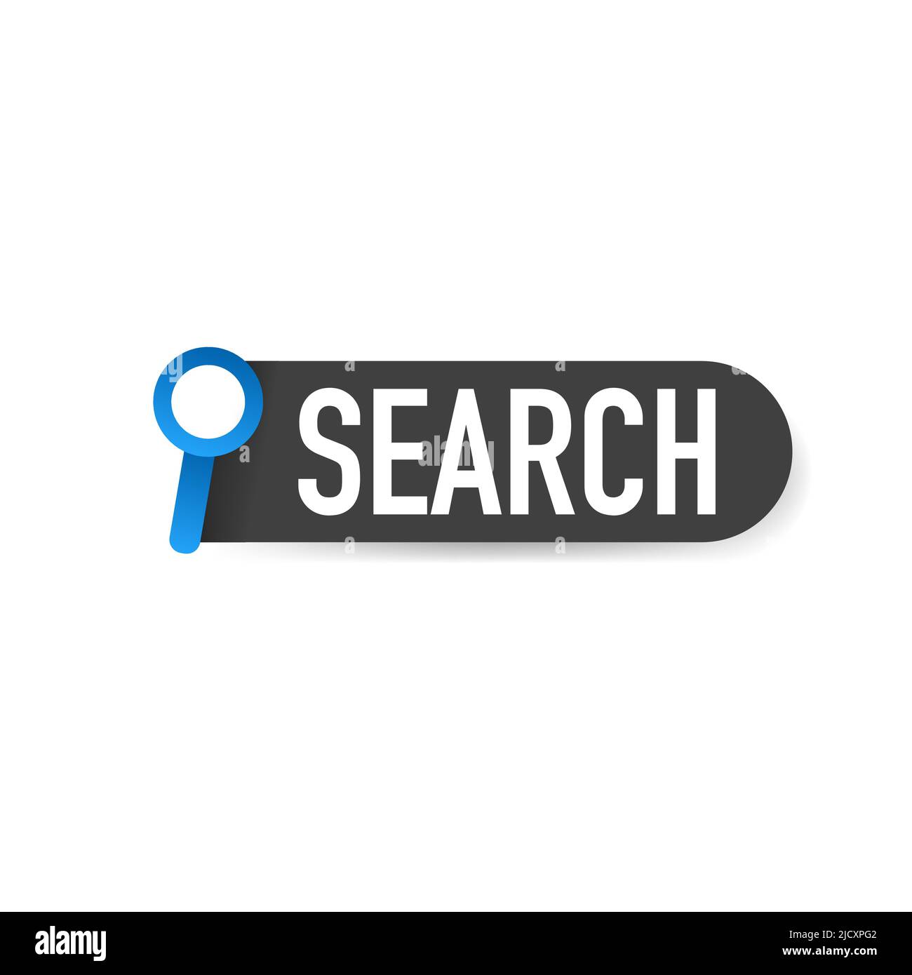 Magnifying glass symbol Stock Vector Images - Alamy