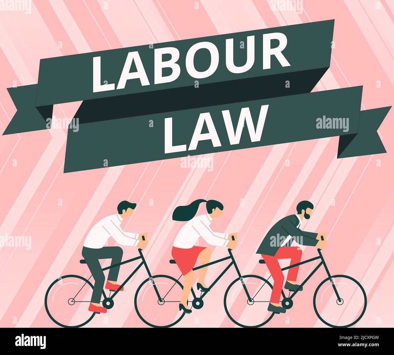 Hand writing sign Labour Law. Concept meaning Rules implemented by the ...