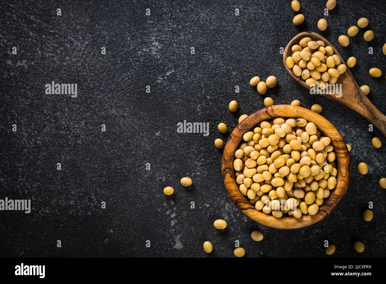 Soy is a source of plant based protein Stock Photo - Alamy