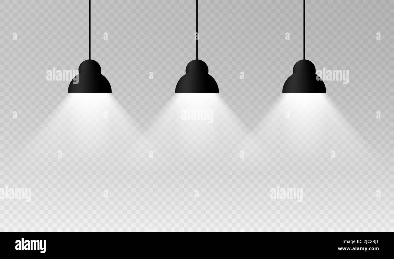 Lighting Lamp Empty Space. Vector illustration Stock Vector Image & Art ...