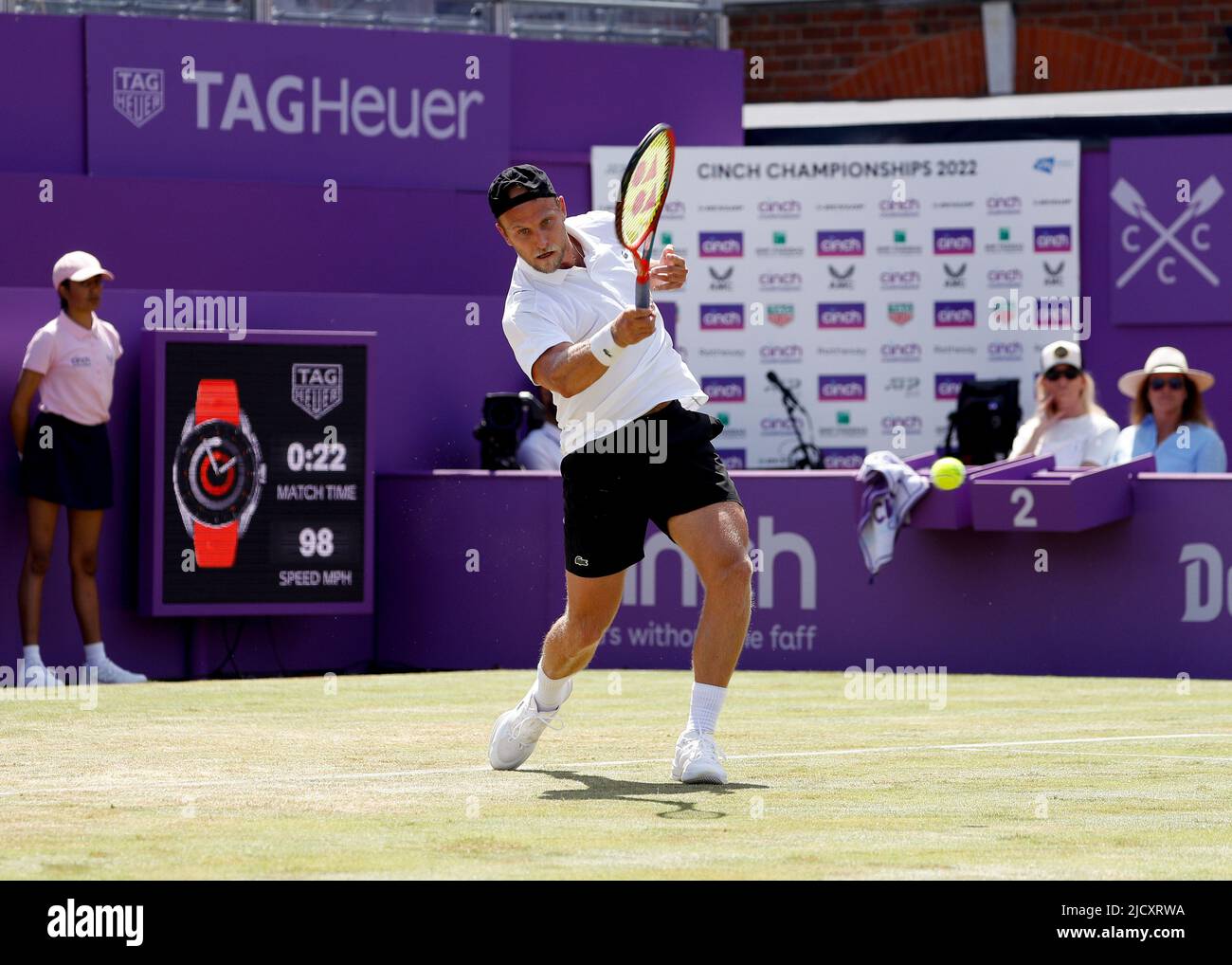 16th June 2022; Queens Club, West Kensington, London, England; Cinch Queens Club ATP Tour 500 ...