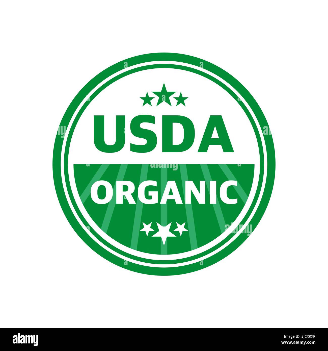 Organic agriculture symbol Cut Out Stock Images & Pictures - Alamy