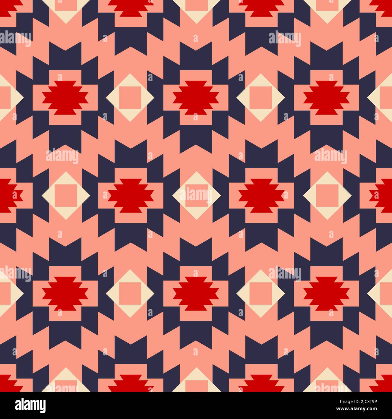 Tribal southwestern native american navajo seamless pattern Stock ...
