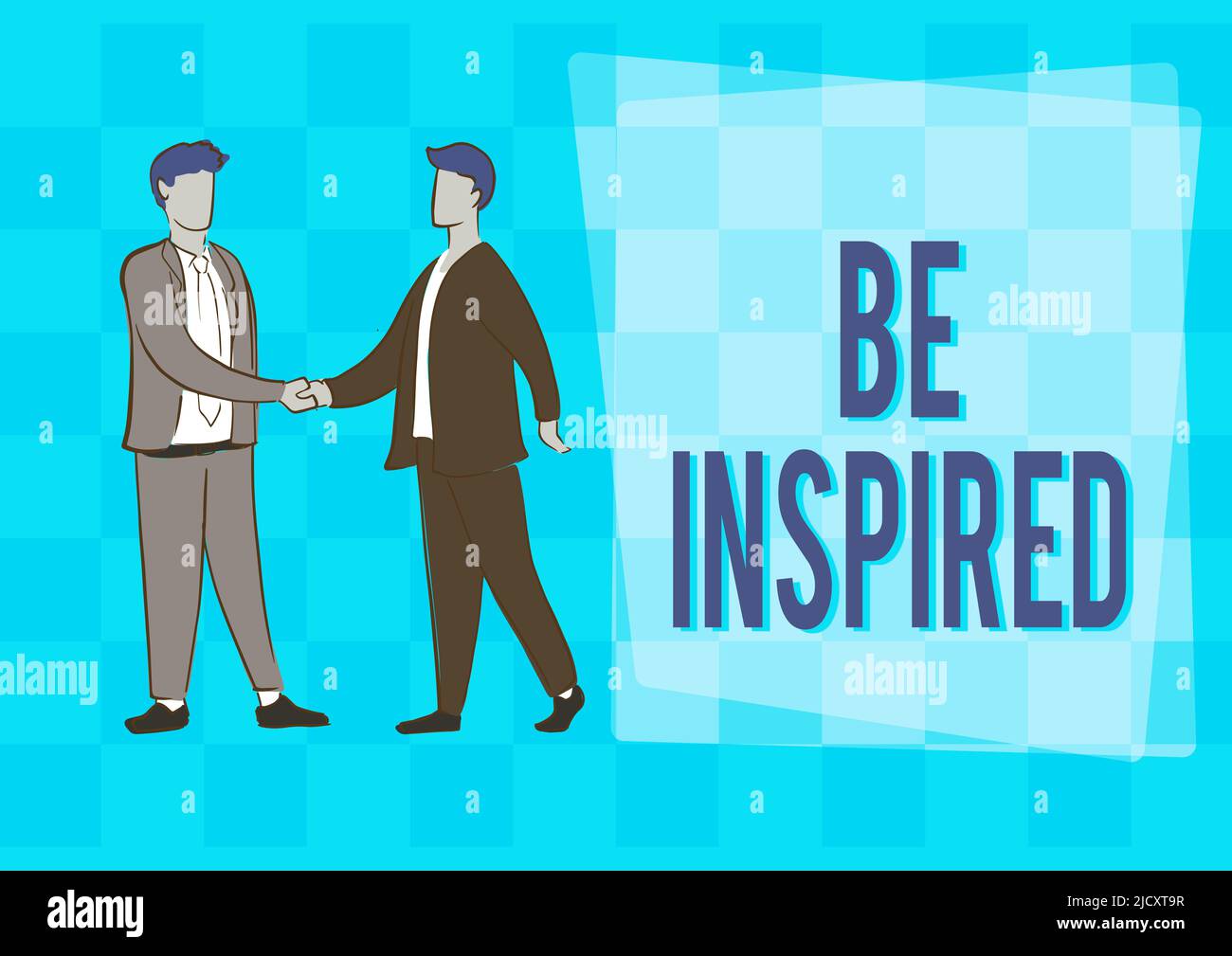 Inspiration showing sign Be Inspired. Word for extraordinary quality as ...