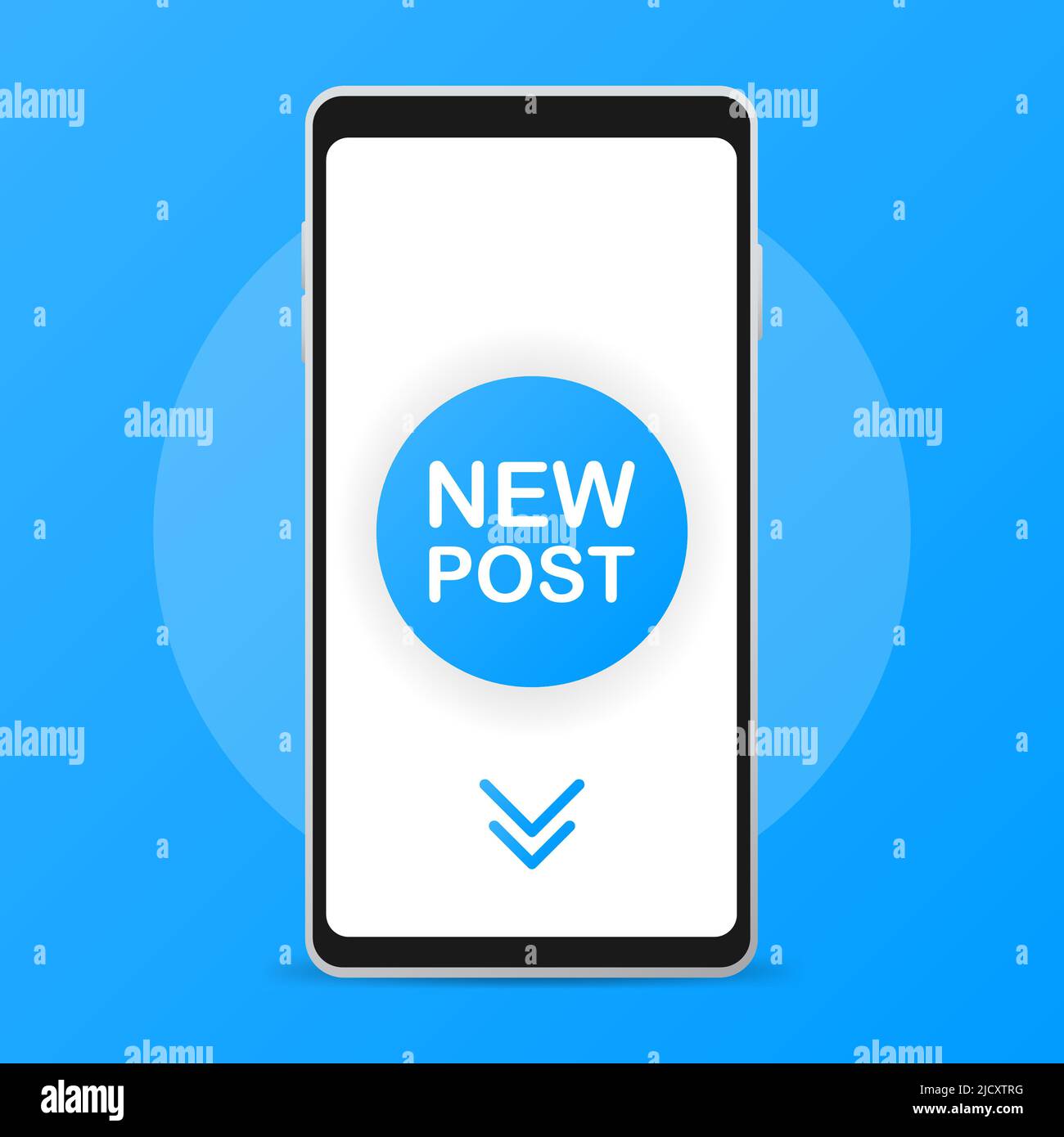 New post. Story template for social media. Story template theme Stock ...