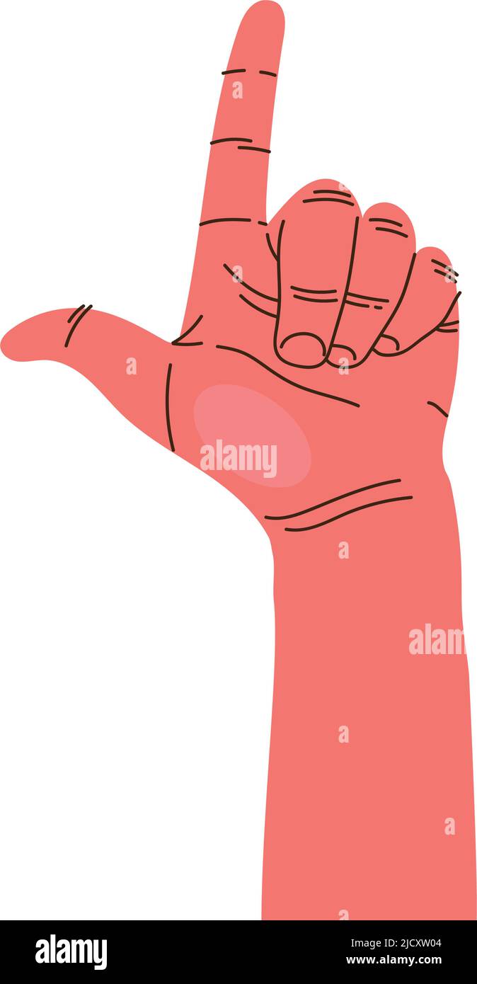 left hand indexing gesture icon Stock Vector Image & Art - Alamy