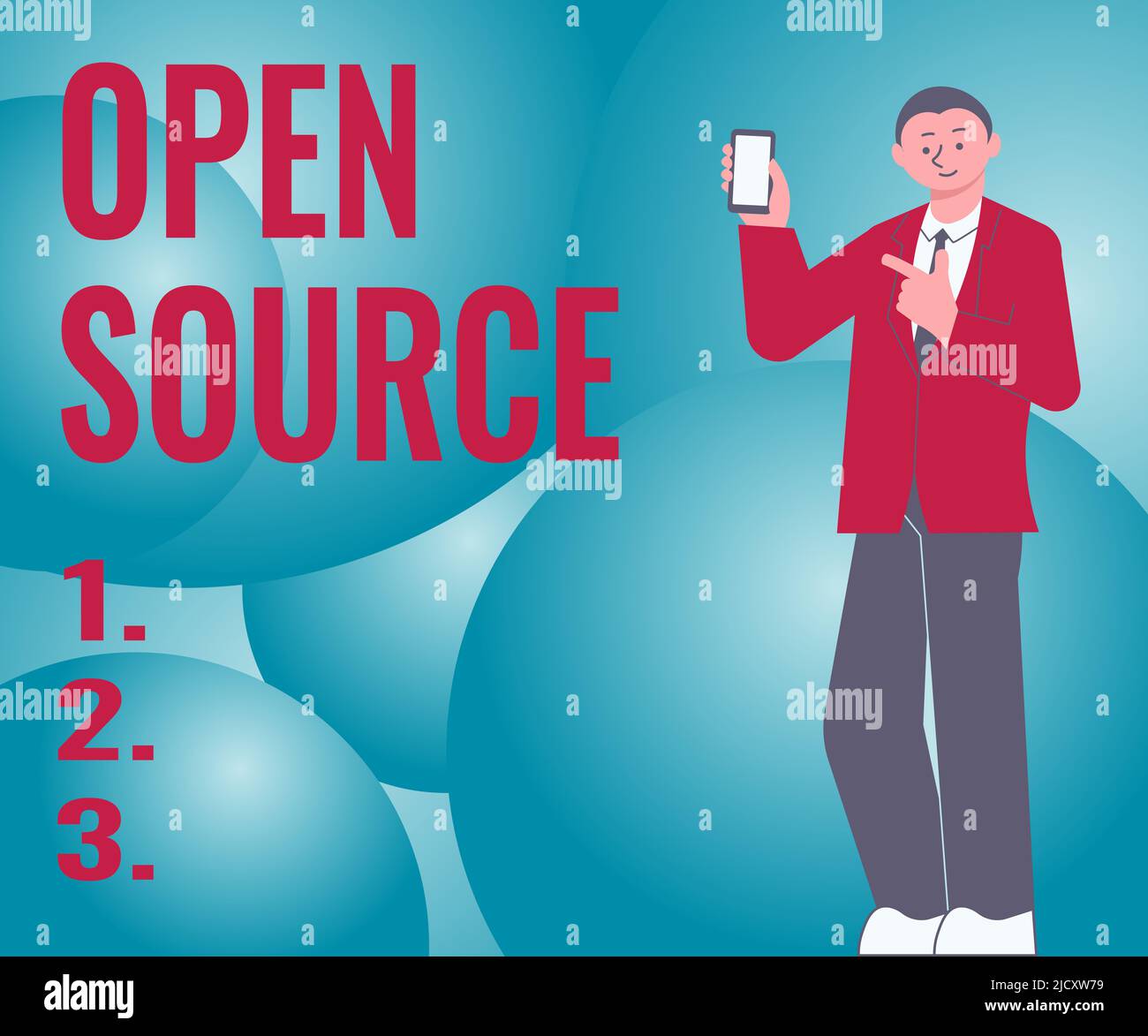 Handwriting text Open Source. Word Written on denoting software which original source code ...