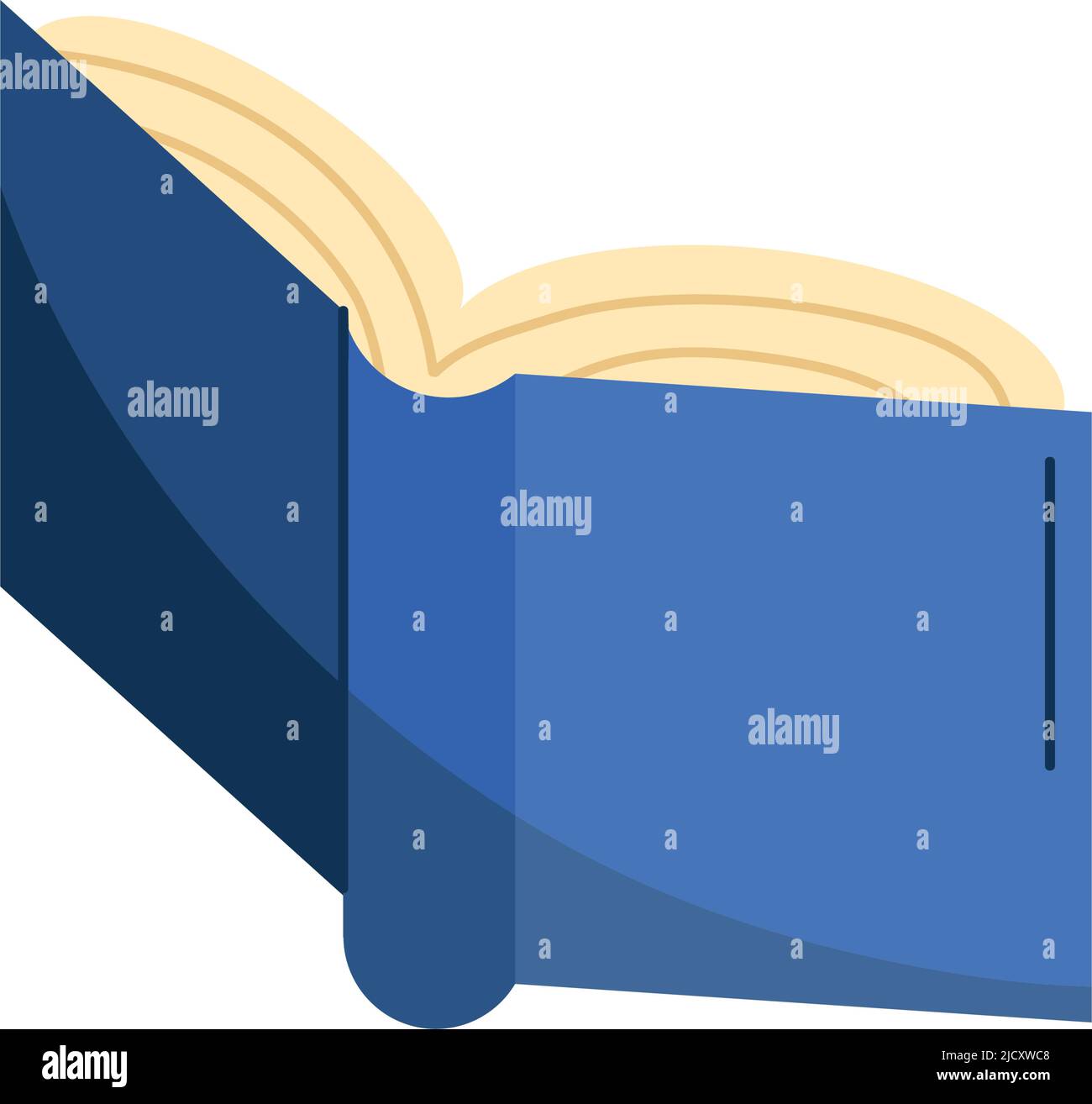 blue text book library icon Stock Vector Image & Art - Alamy