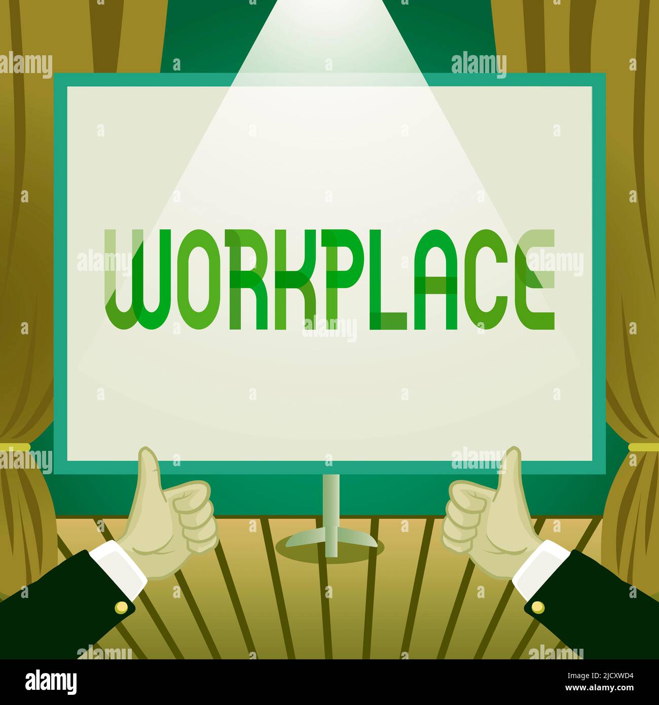 Conceptual display Workplace. Word Written on Area where you can find ... Conceptual display Workplace. Word Written on Area where you can find ...
