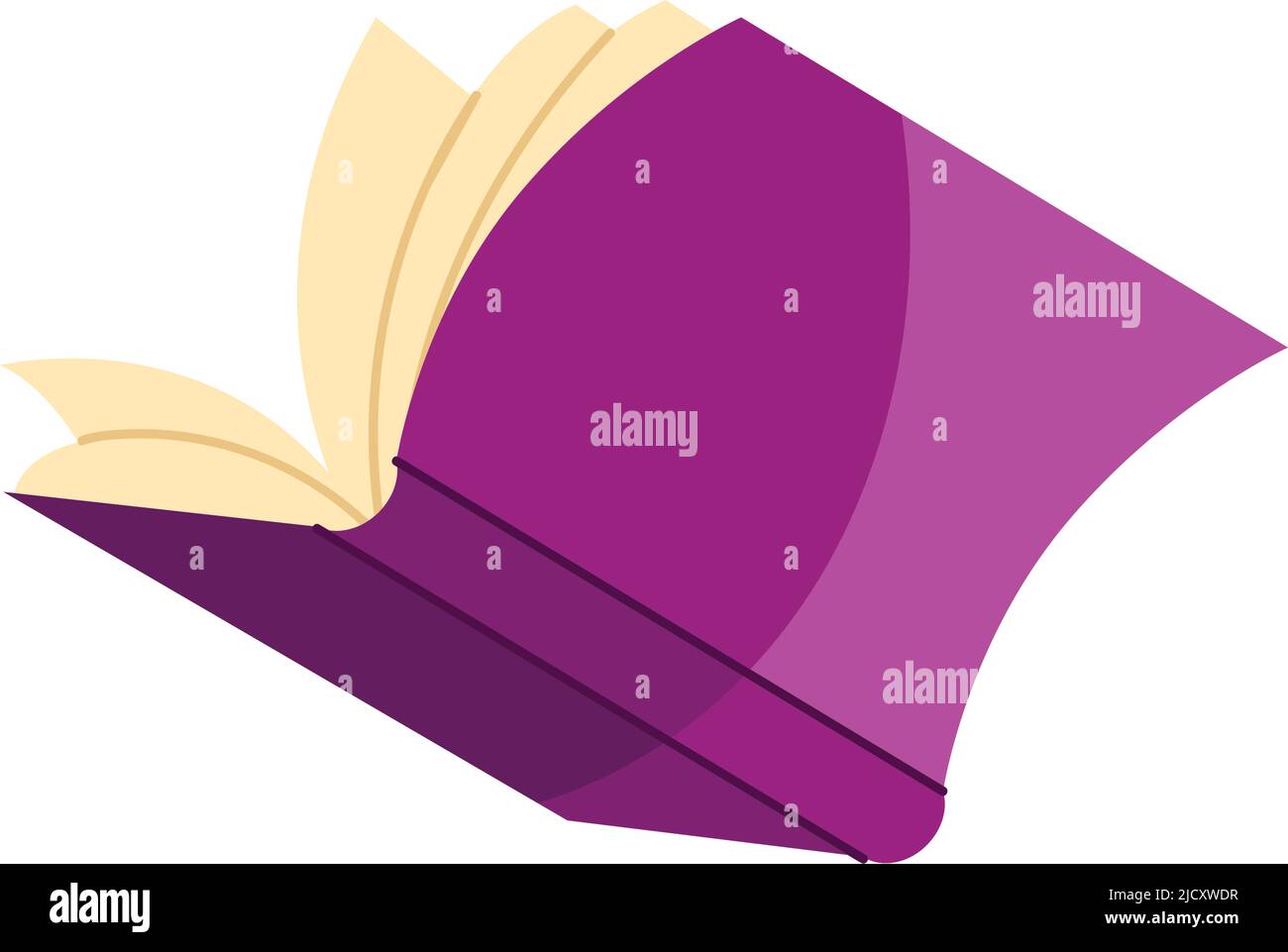 purple text book open icon Stock Vector Image & Art - Alamy