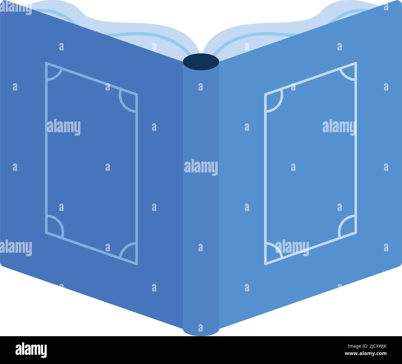 blue text book open icon Stock Vector Image & Art - Alamy