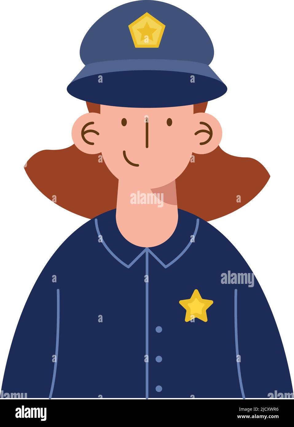 police female professional worker character Stock Vector Image & Art ...
