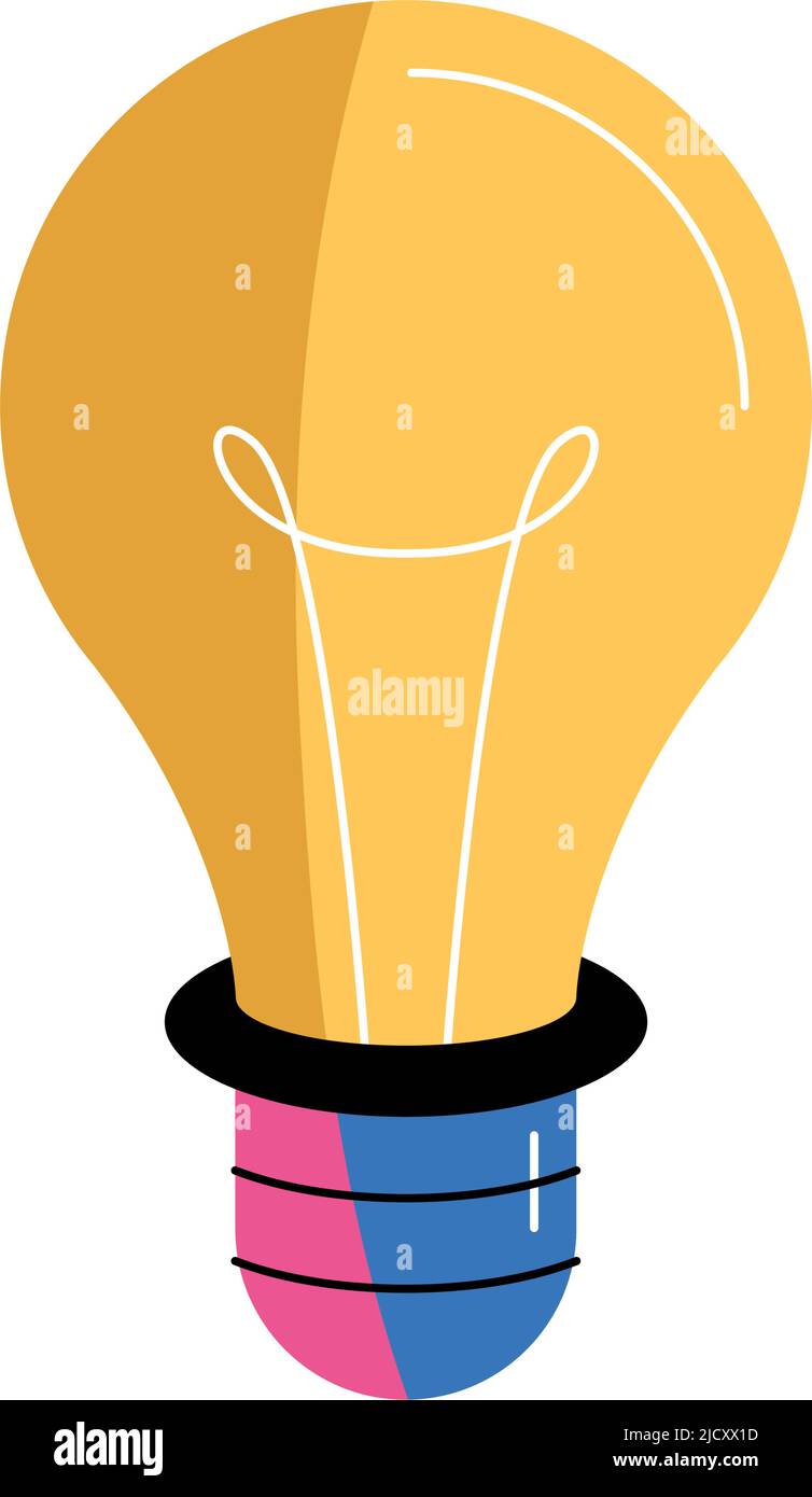bulb light creative idea icon Stock Vector Image & Art - Alamy