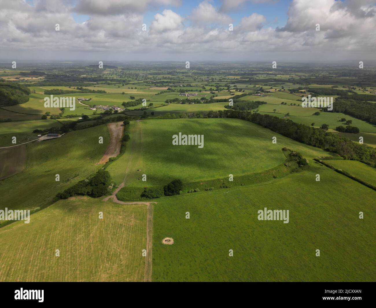 Wessex Ridgeway Long-distance trail prehistoric route. England. UK ...