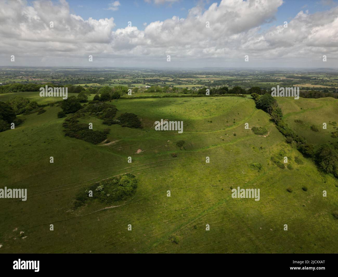Wessex Ridgeway Long-distance trail prehistoric route. England. UK ...