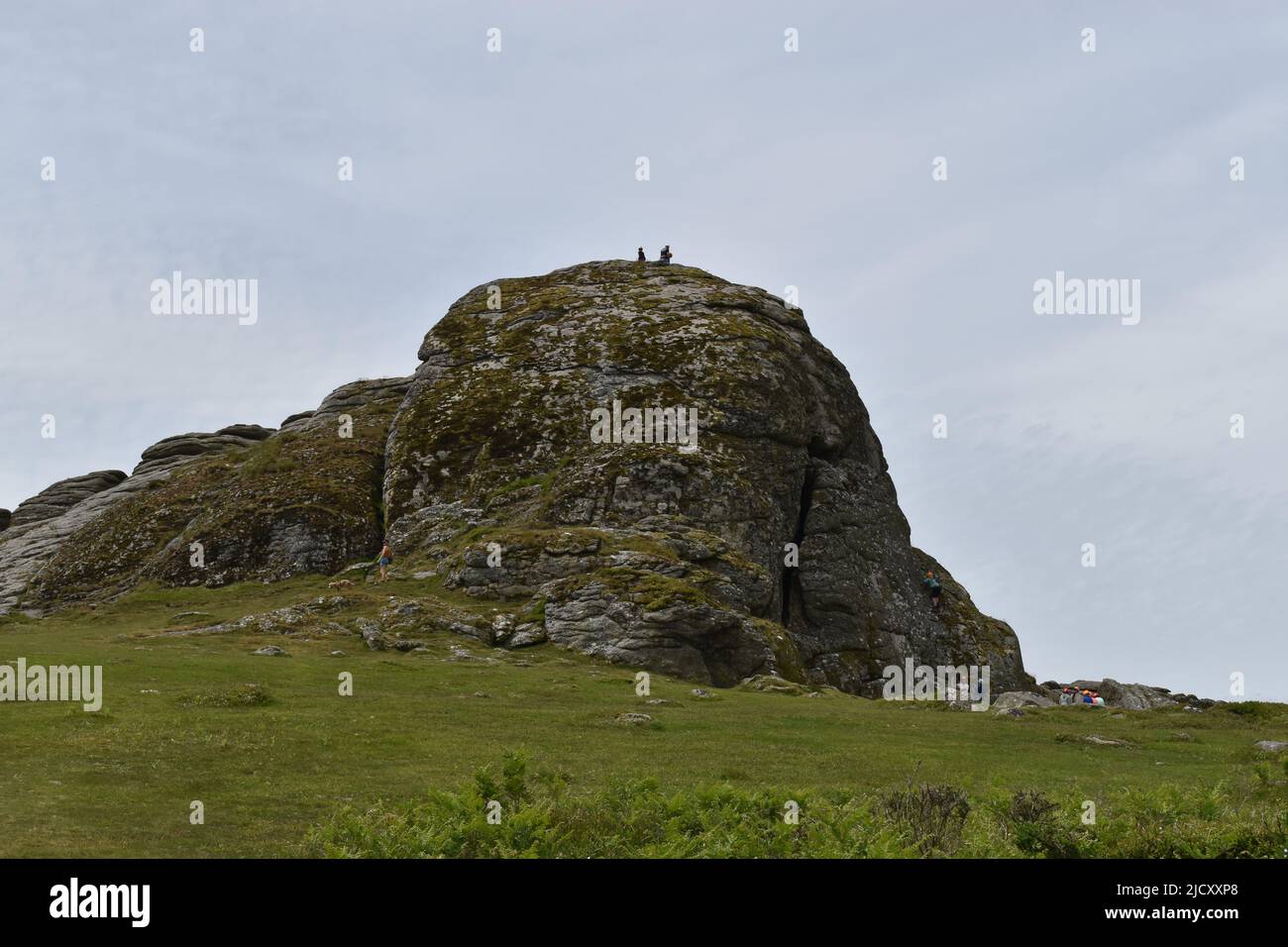Haytor Rock Dartmoor Stock Photo - Alamy