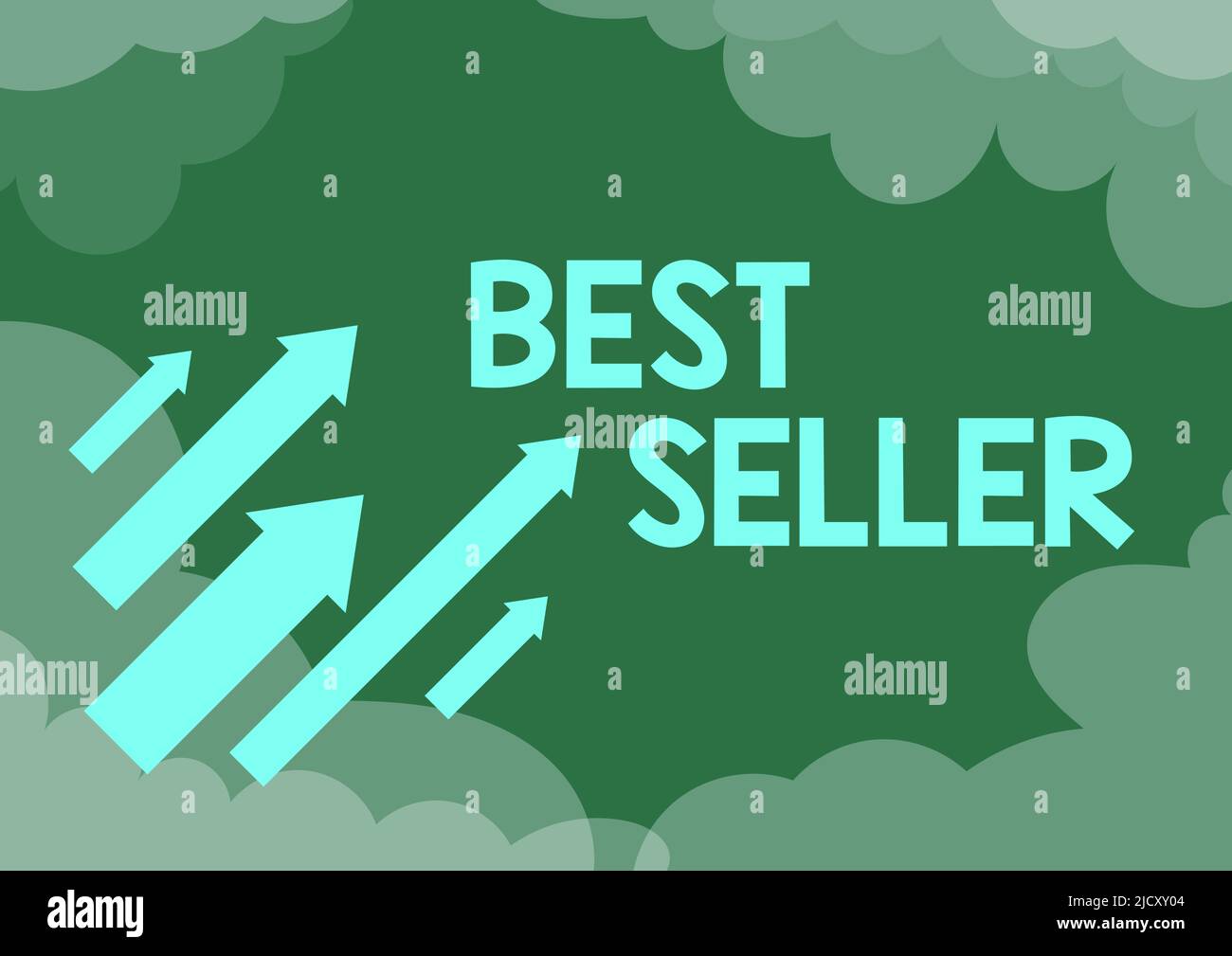 Conceptual display Best Seller. Concept meaning book or other product ...