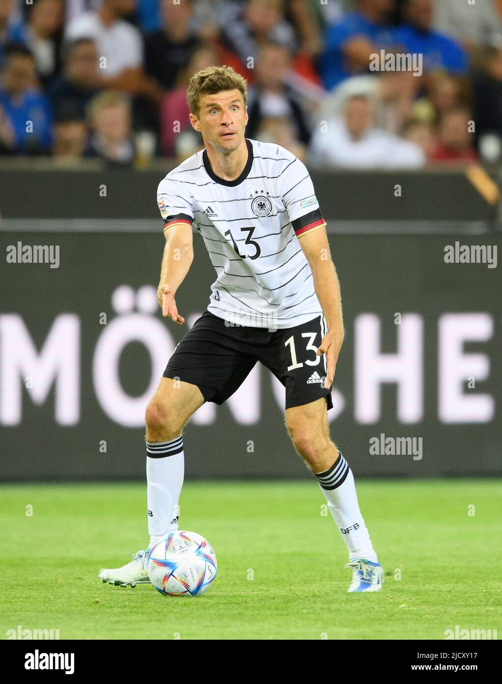 Thomas MUELLER (MÃ ller) (GER) action, soccer UEFA Nations League ...