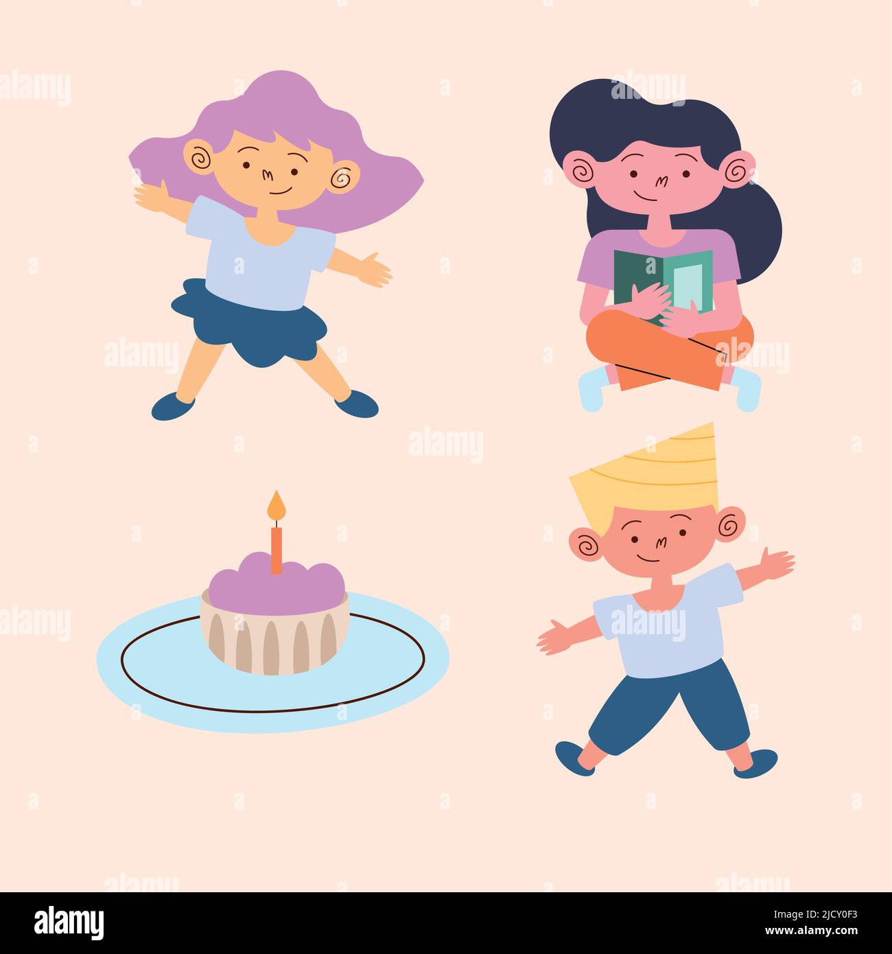 Number small group Stock Vector Images - Alamy