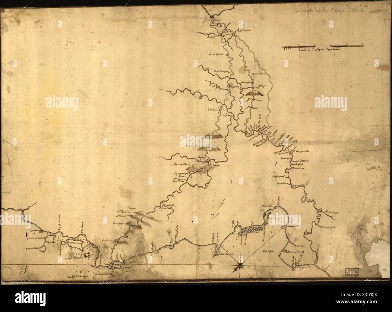 Map of central panama hi-res stock photography and images - Alamy