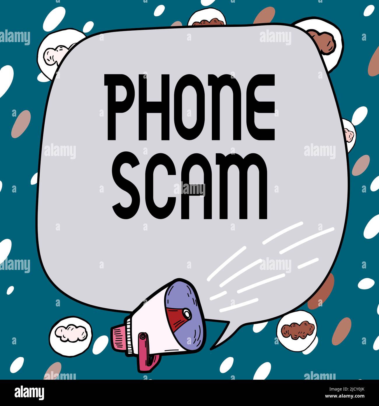 Text showing inspiration Phone Scam. Concept meaning getting unwanted ...