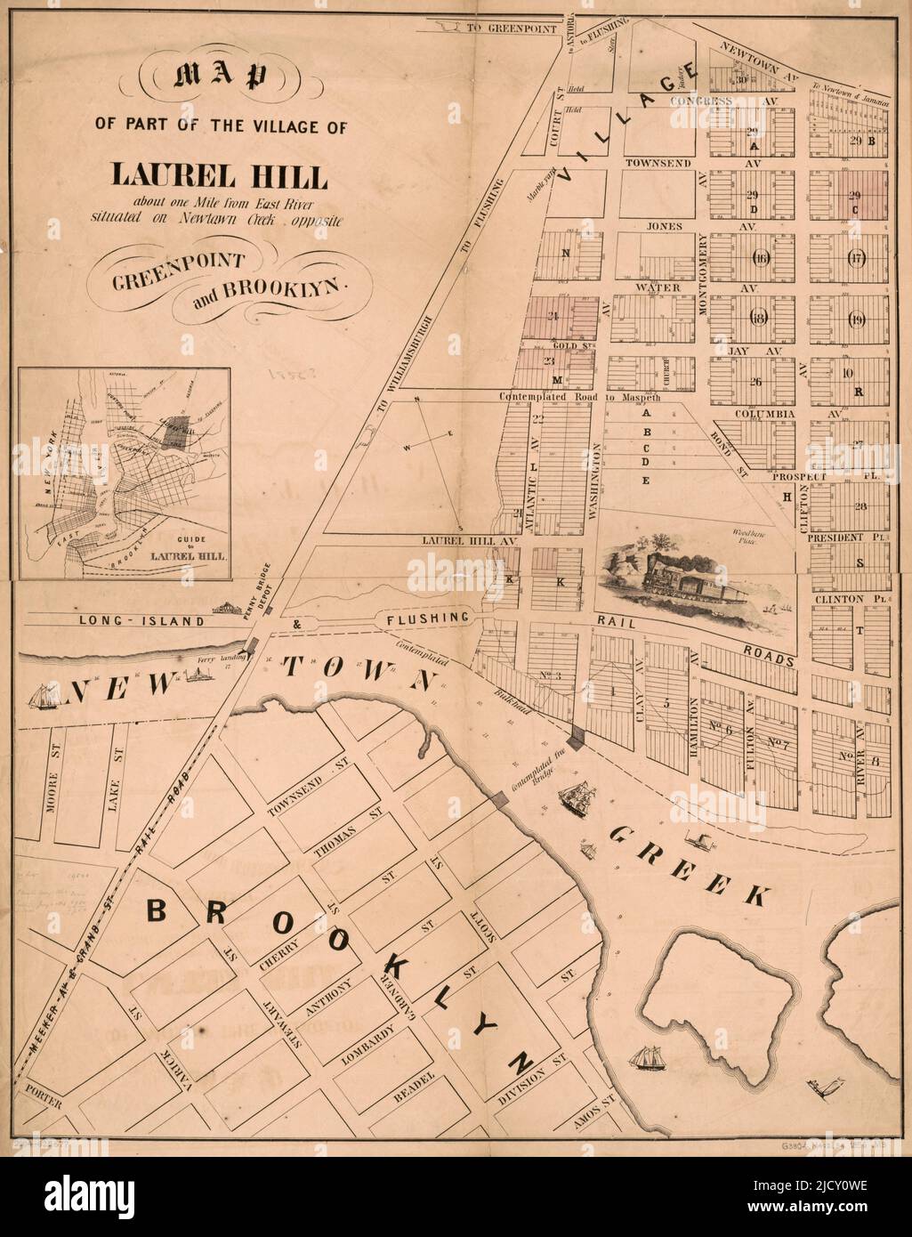 Map of laurel hi-res stock photography and images - Alamy