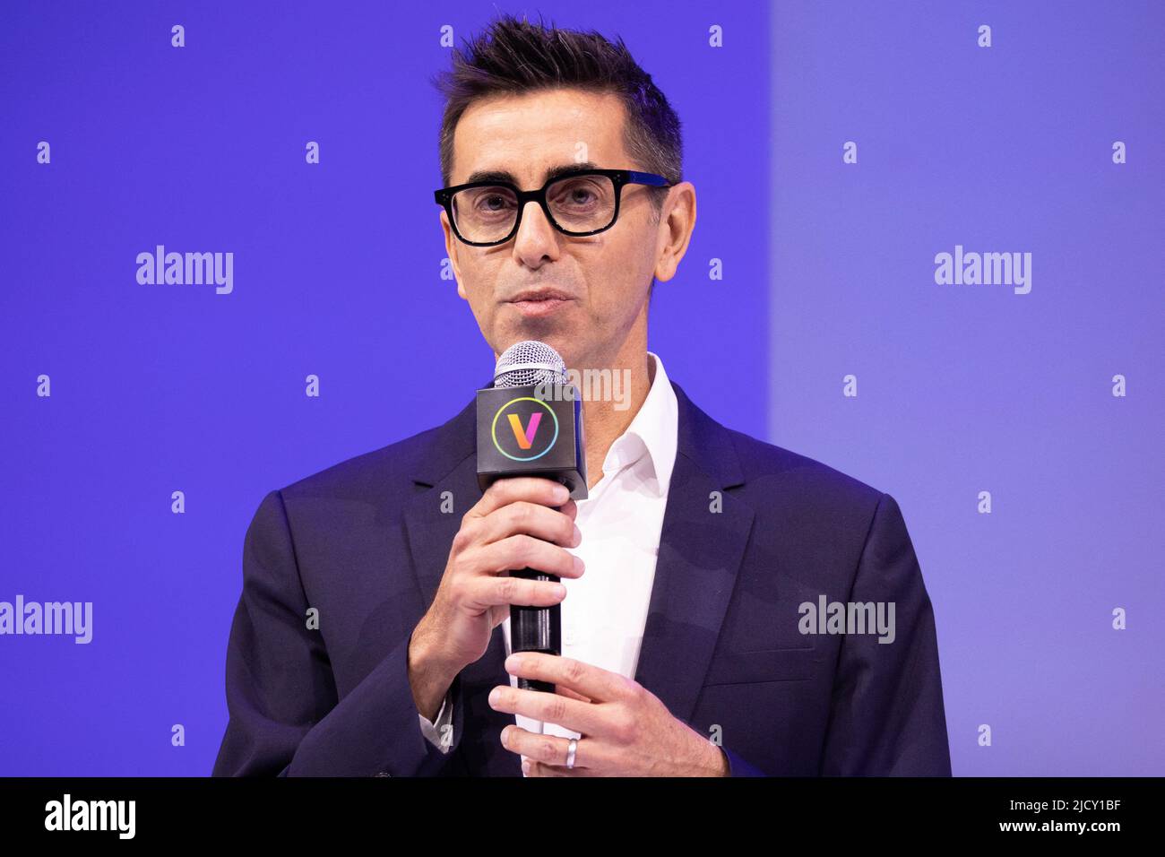 Michael David LVMH attends an LVMH event at the Vivatech technology ...