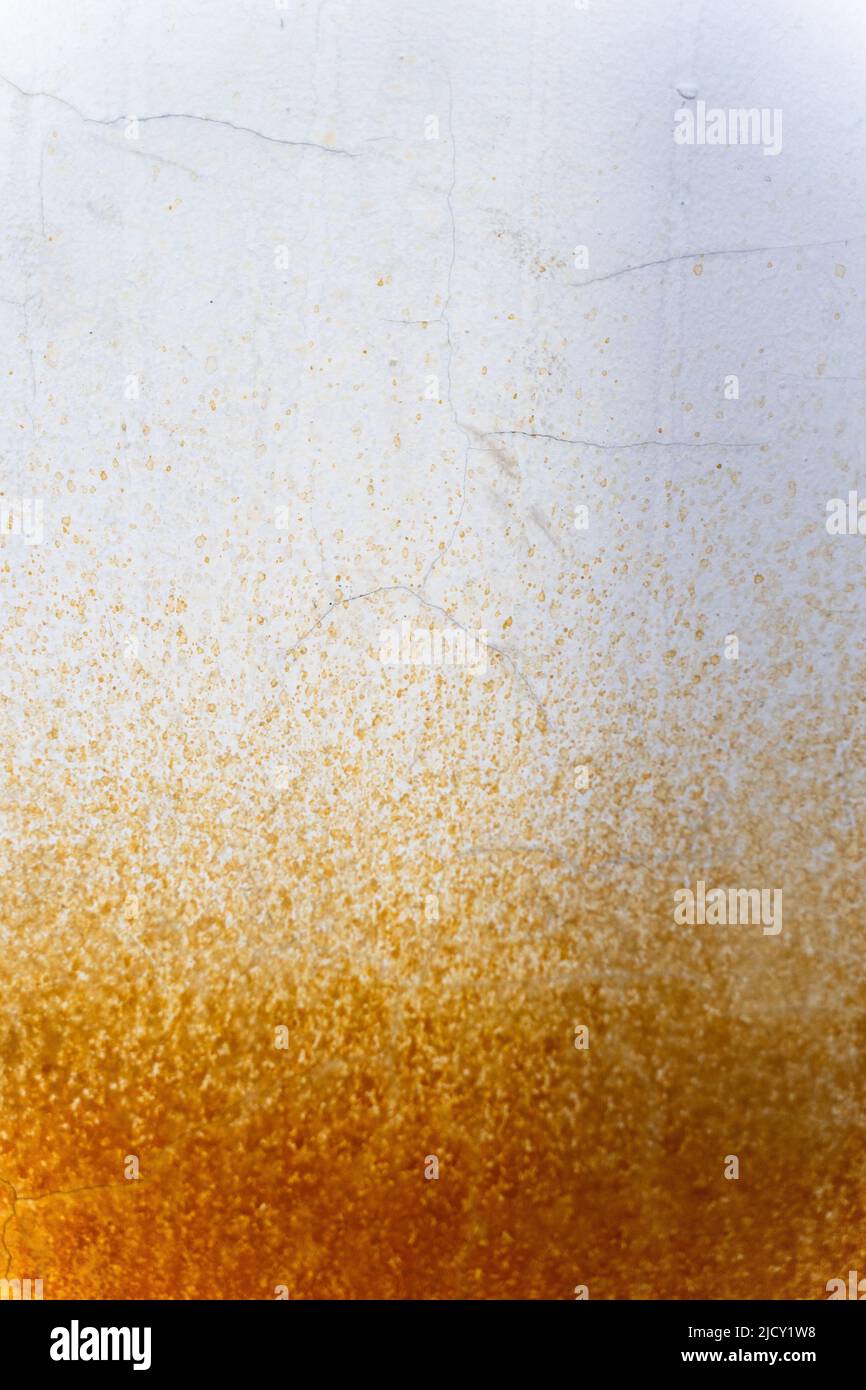 abstract rust splatter, thin cracks on white background. gradient ...