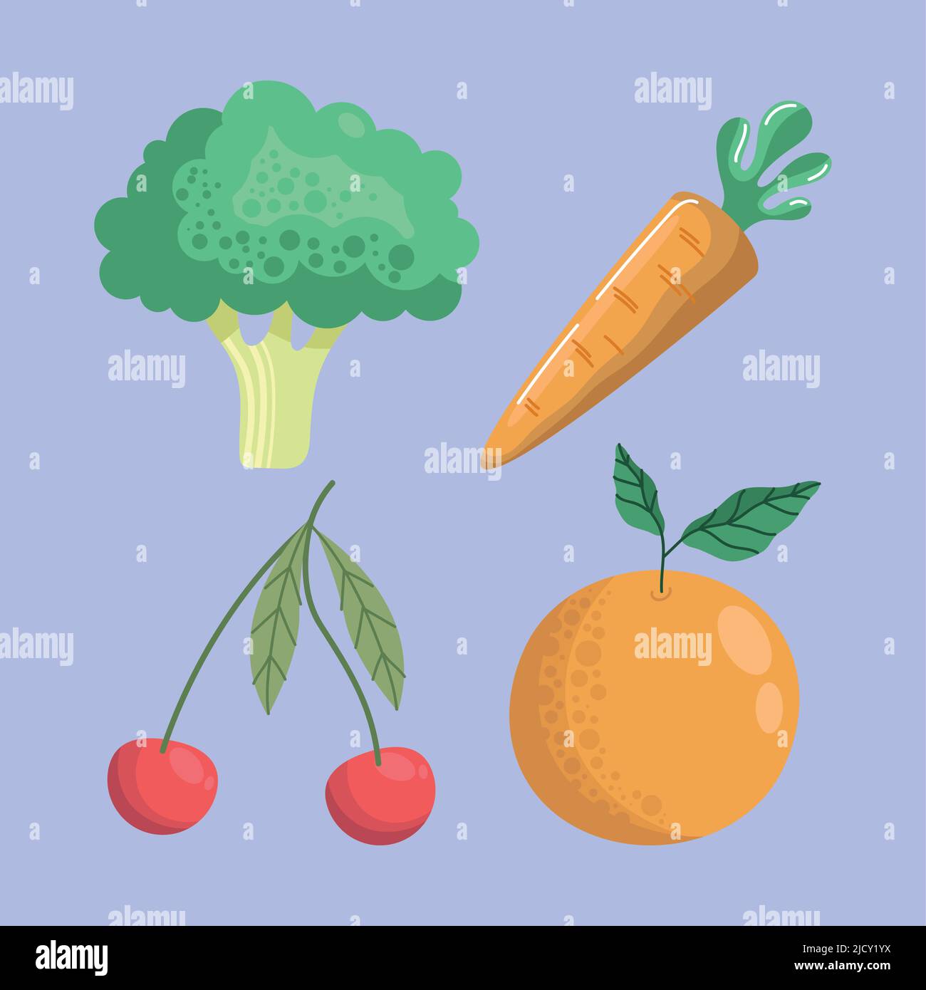 Number four and vegetables hi-res stock photography and images - Alamy