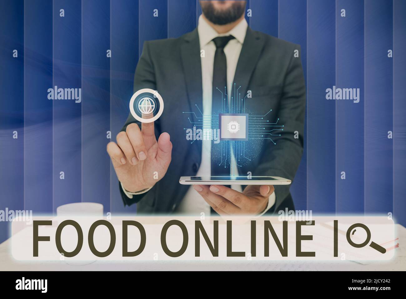 Inspiration showing sign Food Online. Business showcase asking for ...