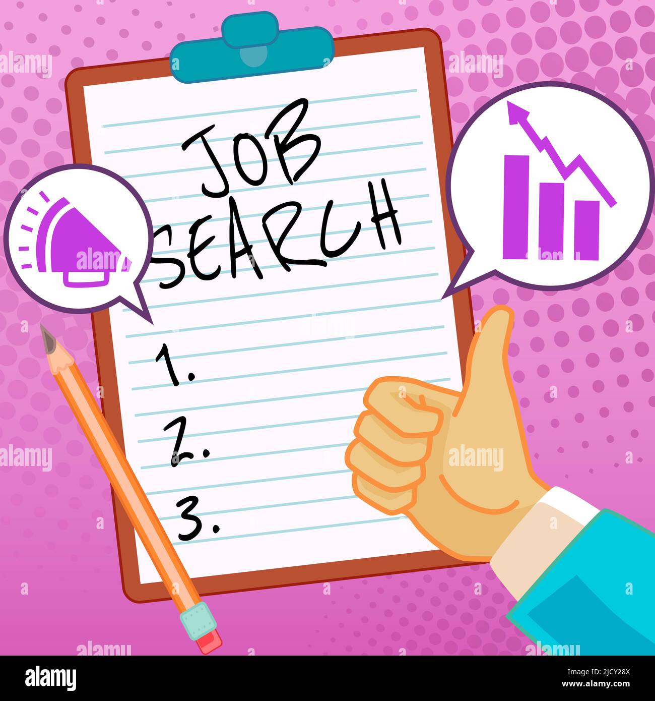 Sign displaying Job Search. Business concept An act of person to find ...