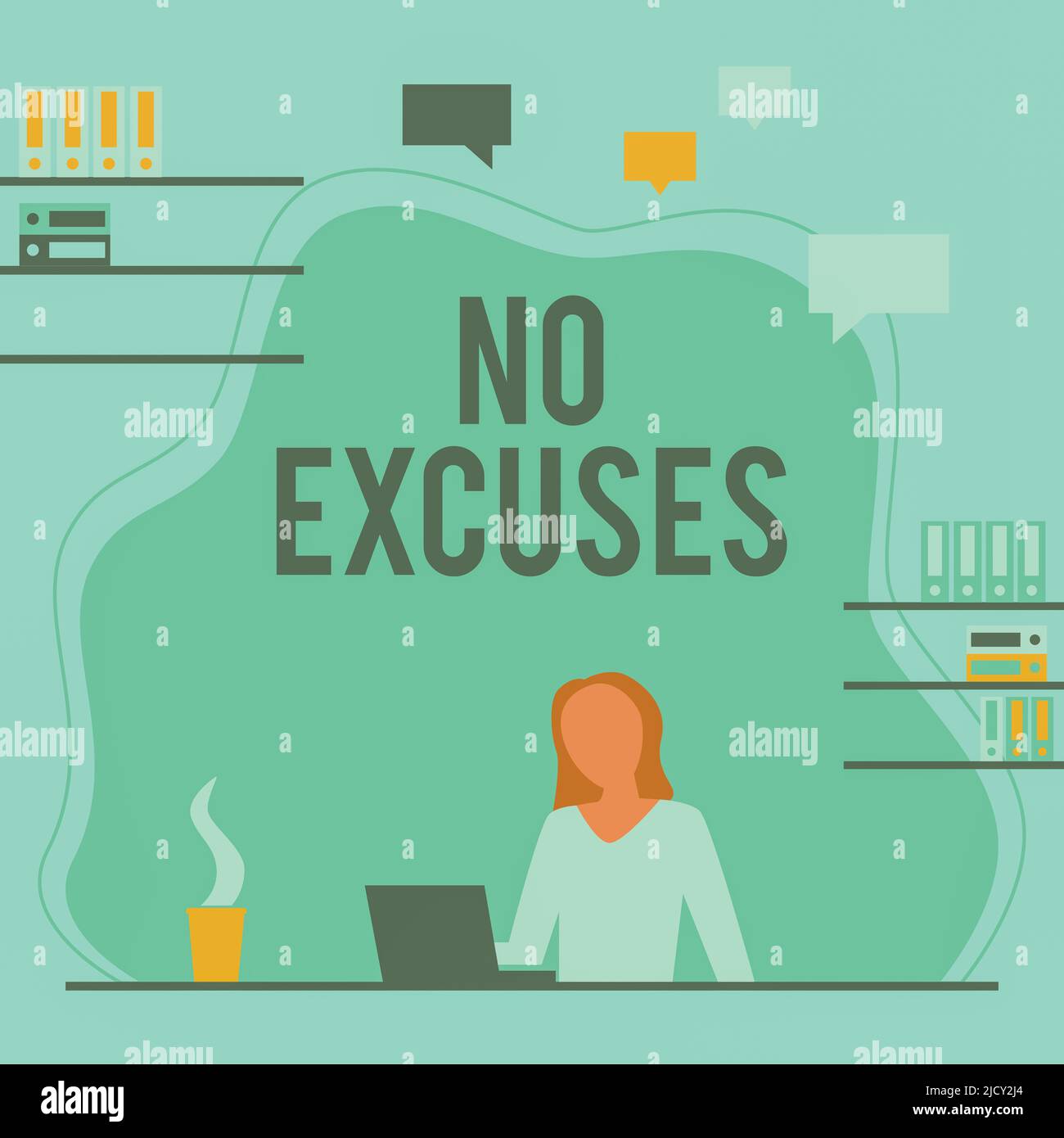 Writing displaying text No Excuses. Business showcase telling someone ... Writing displaying text No Excuses. Business showcase telling someone ...