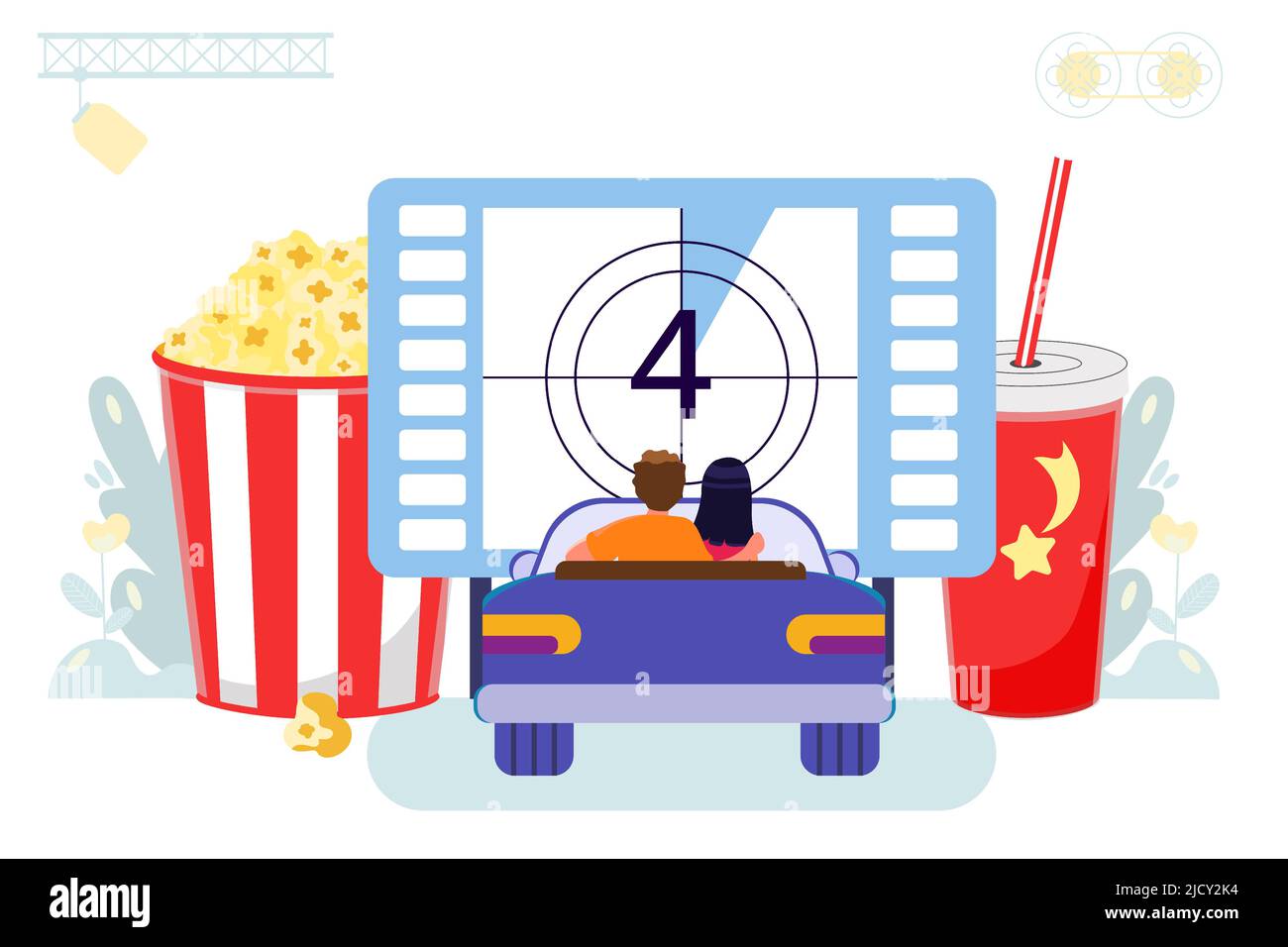 Outdoor Movie Clip Art