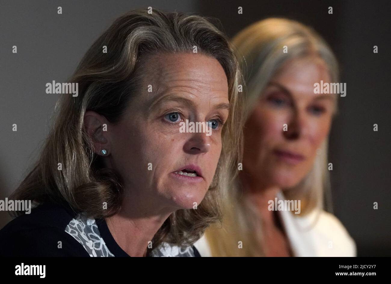 Former Olympic athletes Sharron Davies and Mara Yamauchi speak about ...