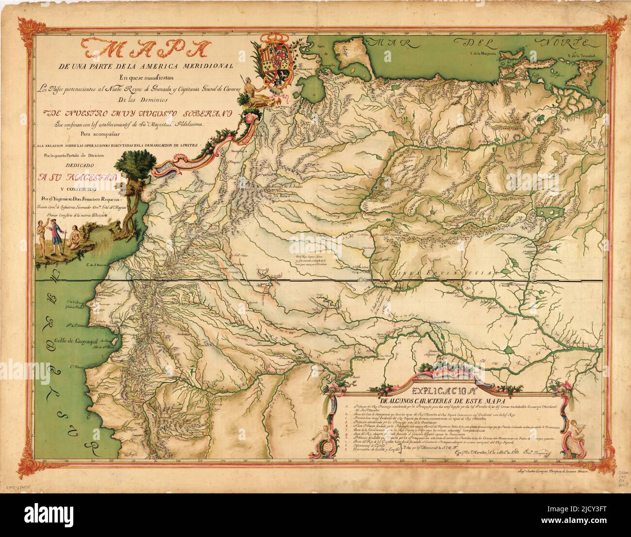 Mapa de caracas hi-res stock photography and images - Alamy