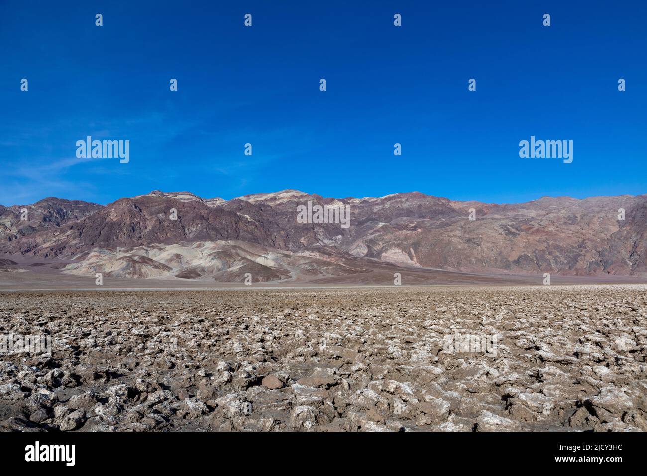 devils golf course in the death valley, USA Stock Photo - Alamy