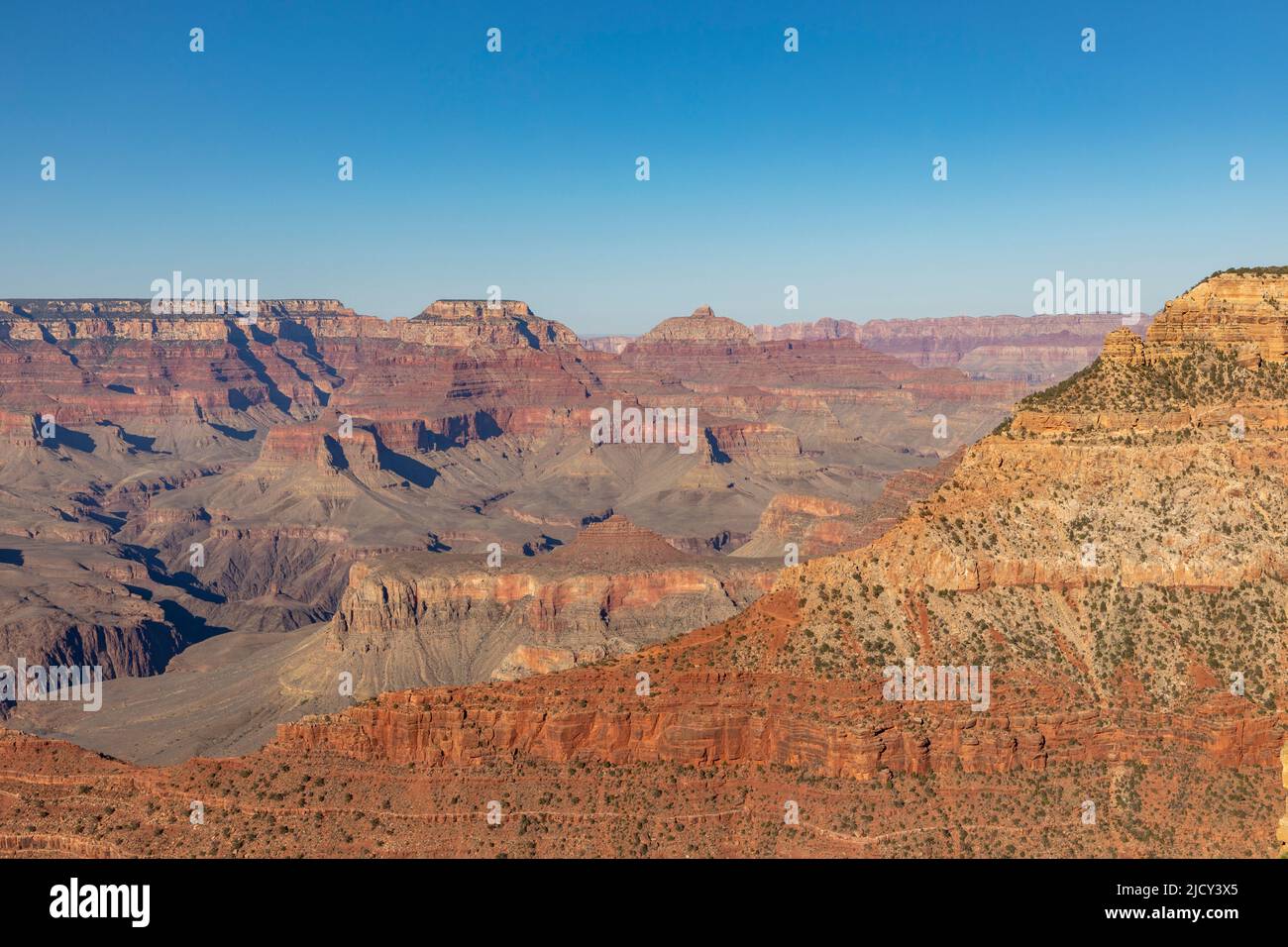 scenic sunset view of the Grand Canyon in Arizona, USA Stock Photo - Alamy