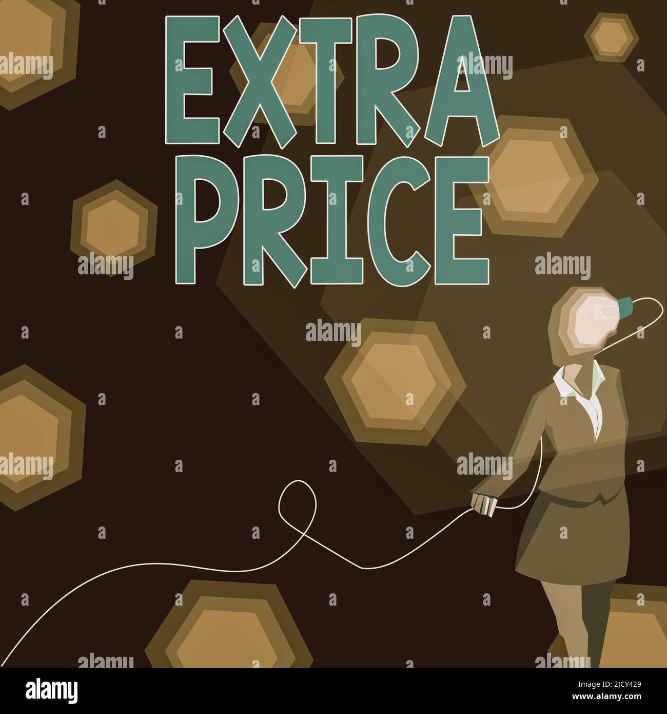 Sign displaying Extra Price. Conceptual photo extra price definition ...