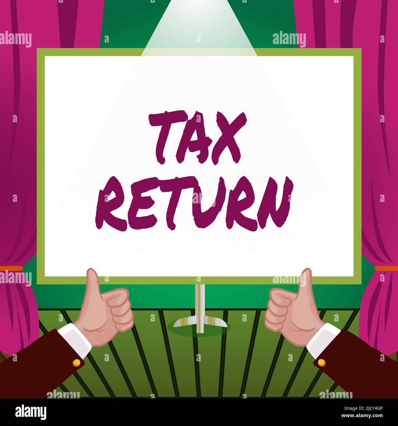 Text showing inspiration Tax Return. Concept meaning which taxpayer ...