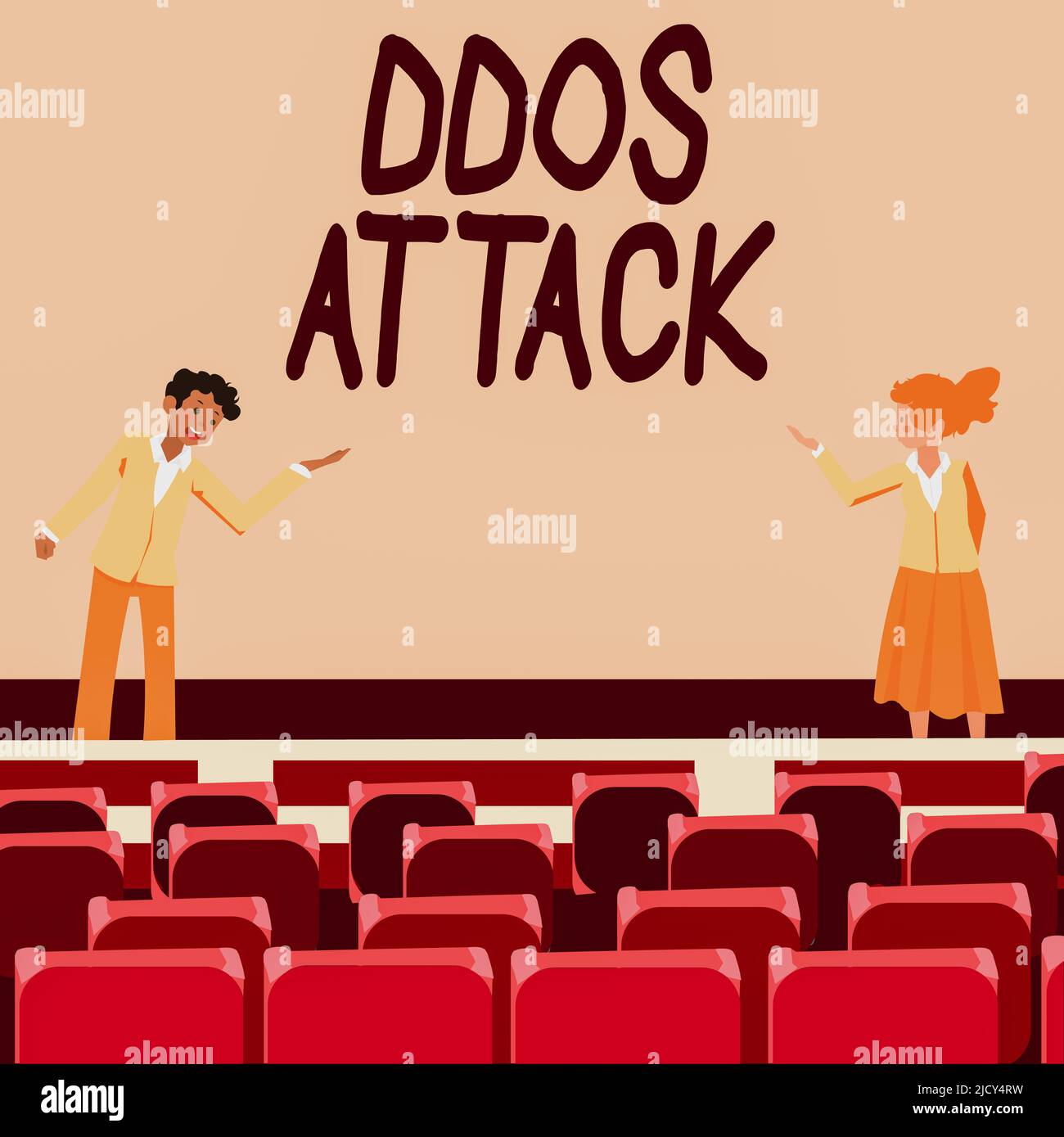 Hand writing sign Ddos Attack. Business idea perpetrator seeks to make ...