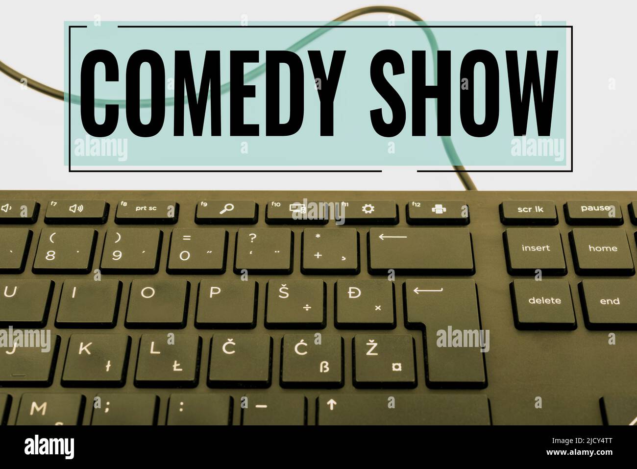 Conceptual display Comedy Show. Business overview Funny program ...