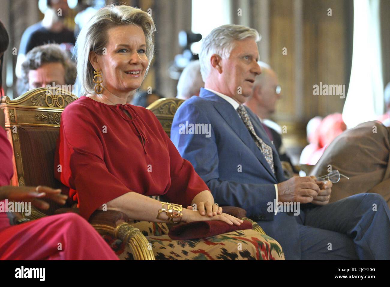 Mathilde filip king baudouin foundation hi-res stock photography and ...