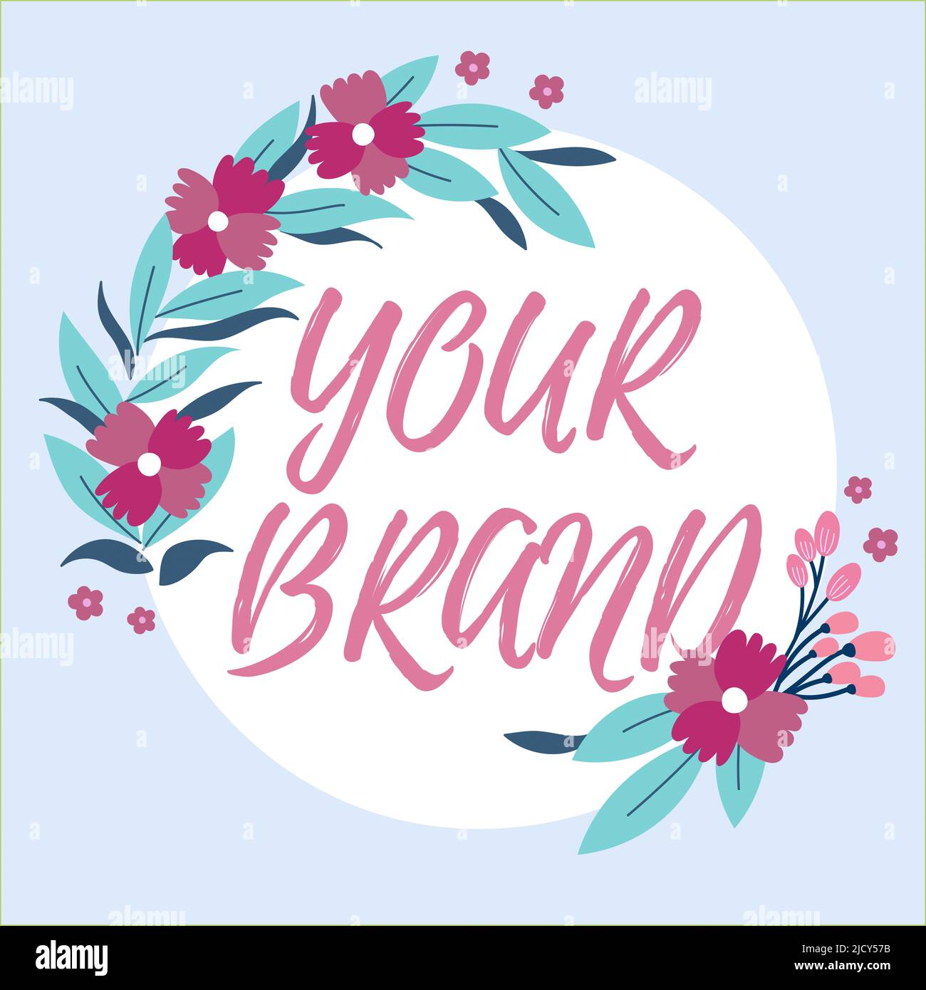 Hand writing sign Your Brand. Business showcase A name of any kind that ...