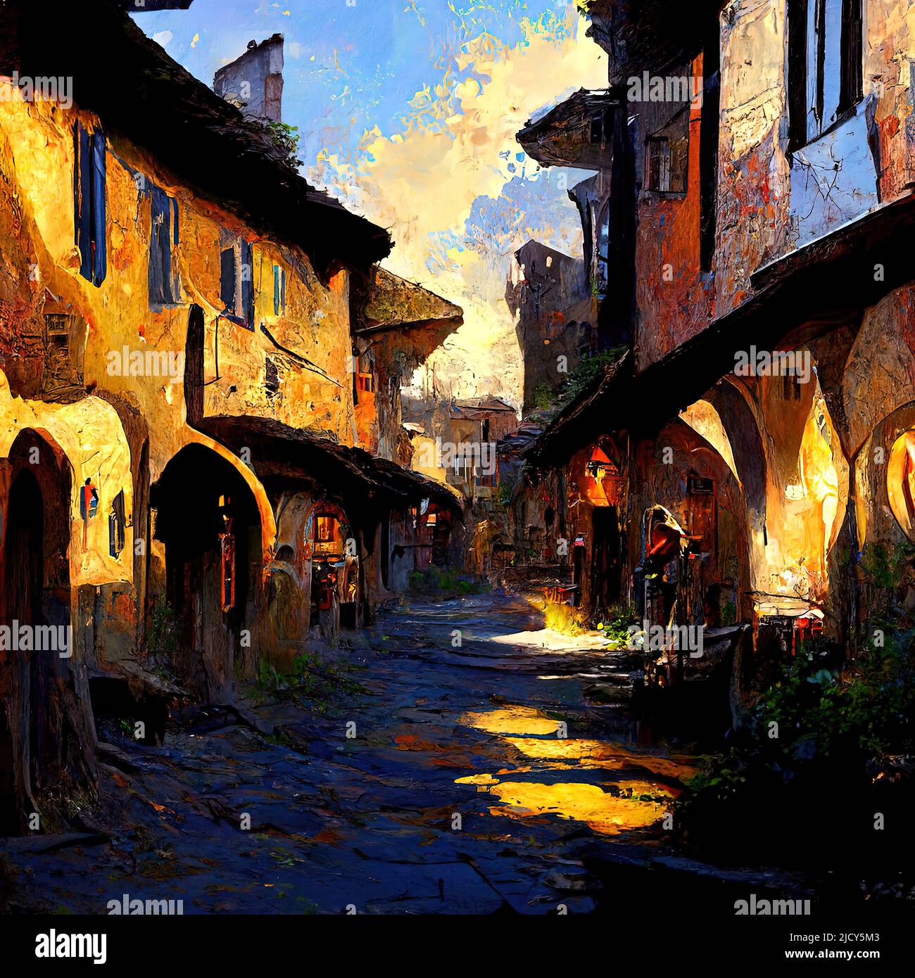 Medieval italian hi-res stock photography and images - Alamy