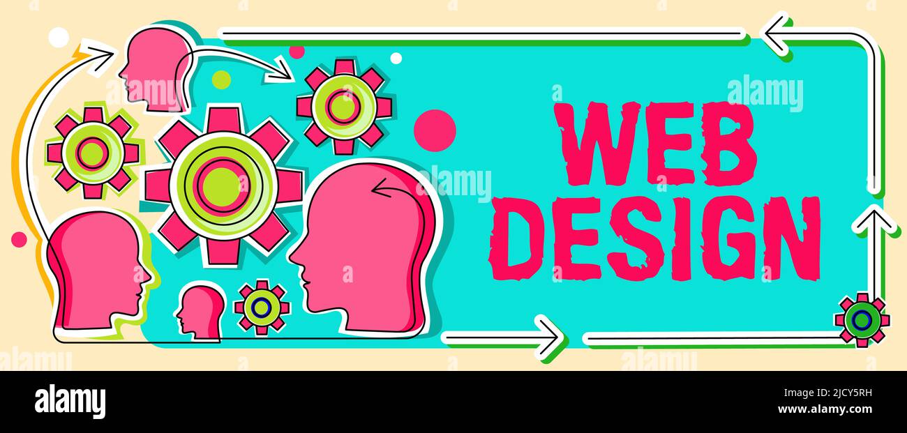 Handwriting text Web Design. Concept meaning who is responsible of production and maintenance of ...