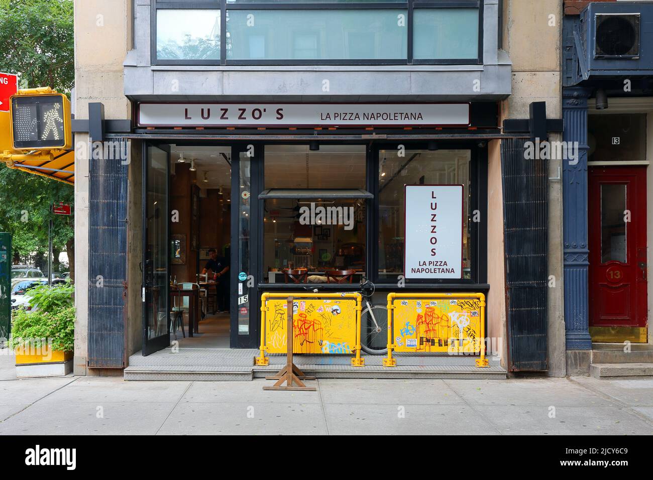 Pizzeria la pizza at village hi-res stock photography and images - Alamy